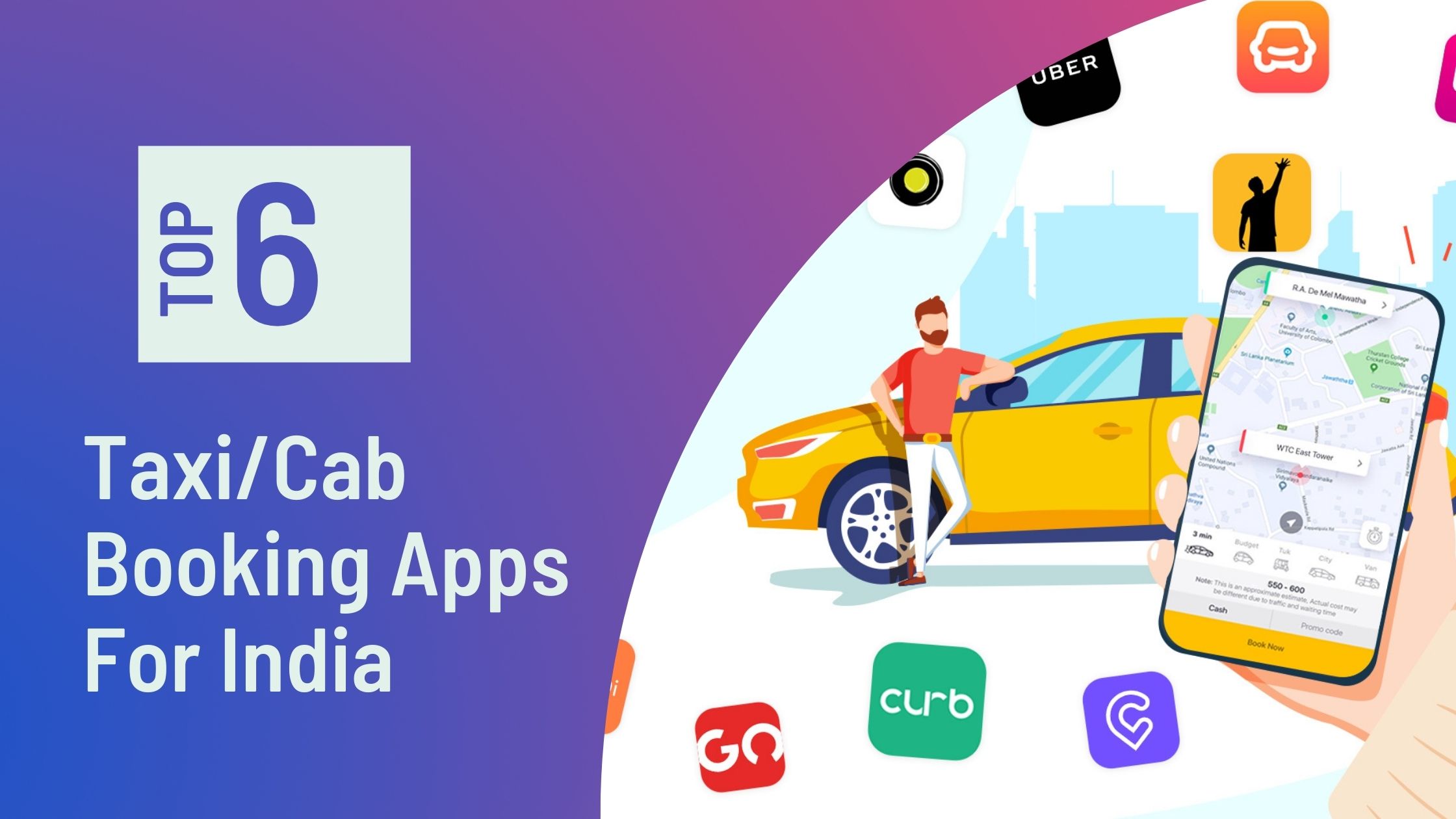Here Are The 6 Best Taxi/Cab Apps For India [Android & iOS] - CoolDroid